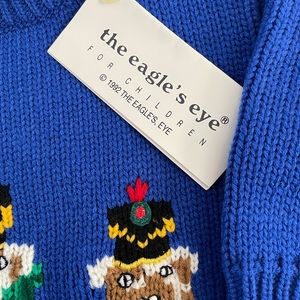 The Eagle’S Eye | Shirts & Tops | Vintage The Eagles Eye 992 Knit Sweater Soldier Bears 3 T ...